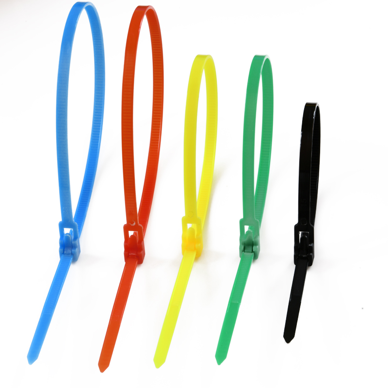 wholesale reusable nylon cable ties and adjustable zip ties